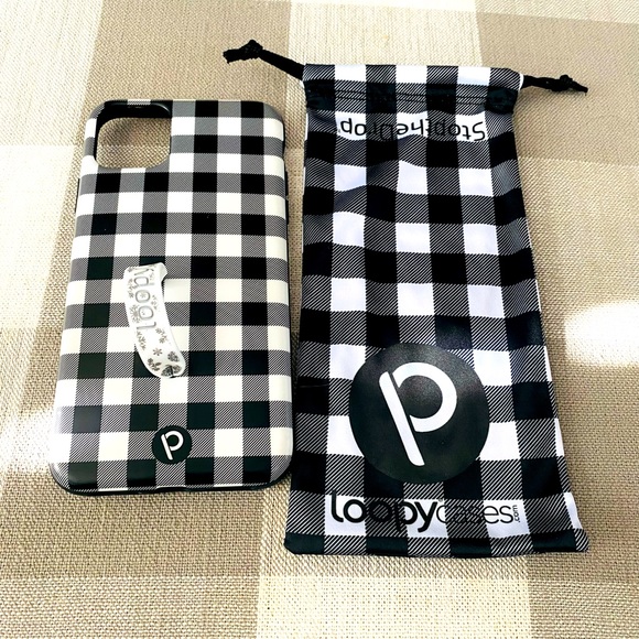 Loopy Case | Other | Loopy Black And White Checkered Case Iphone 1 Pro ...